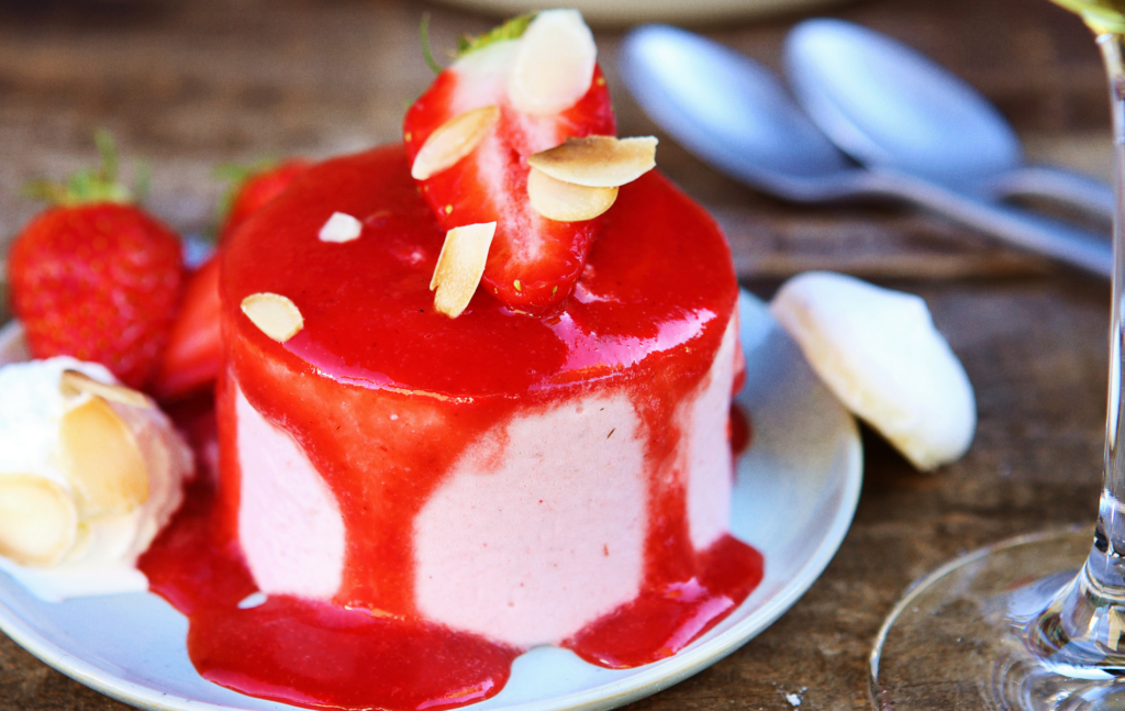 Parfait aux fraises du Périgord - Périgord Attitude